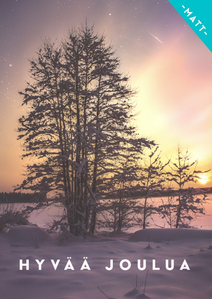 Joulumaisema – Minor Postcards